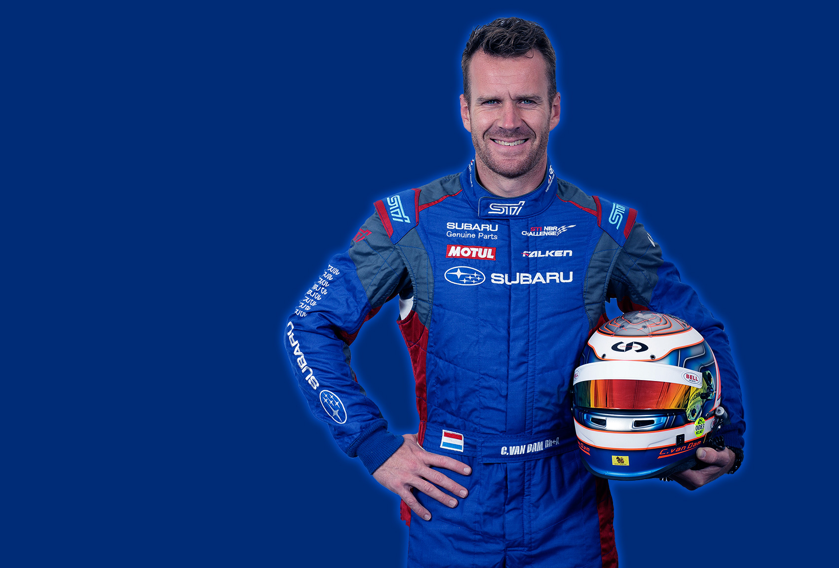 NBR 24H RACE DRIVER CARLO VAN DAM | SUBARU/STI MOTORSPORT | 公式モータースポーツサイト